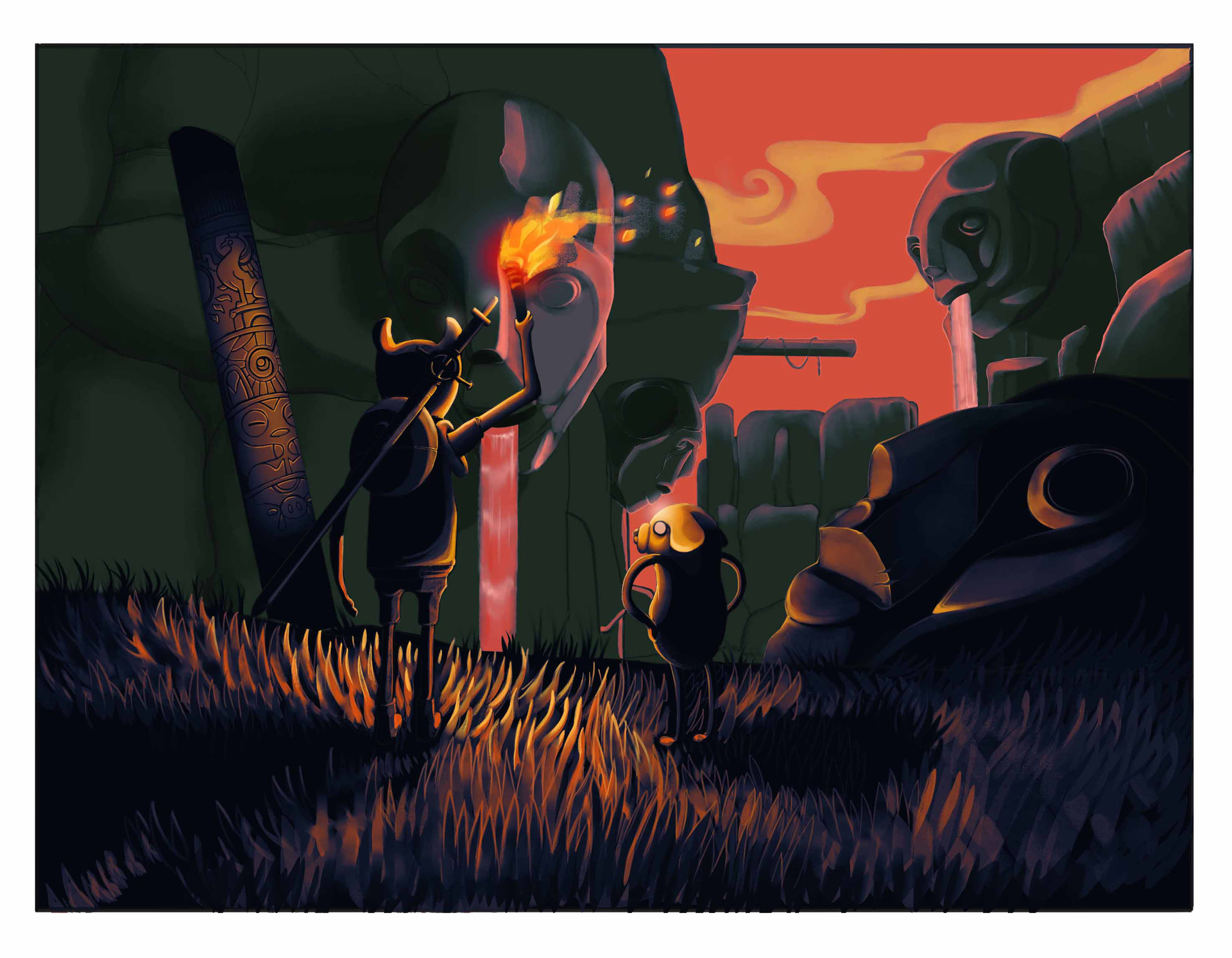 ArtStation - Finn and Jake