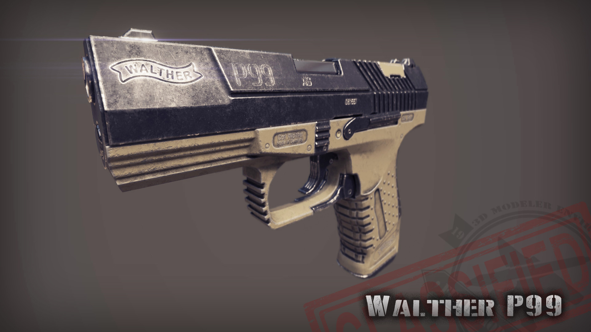 Arnaud Patela - Walther P99 Tan