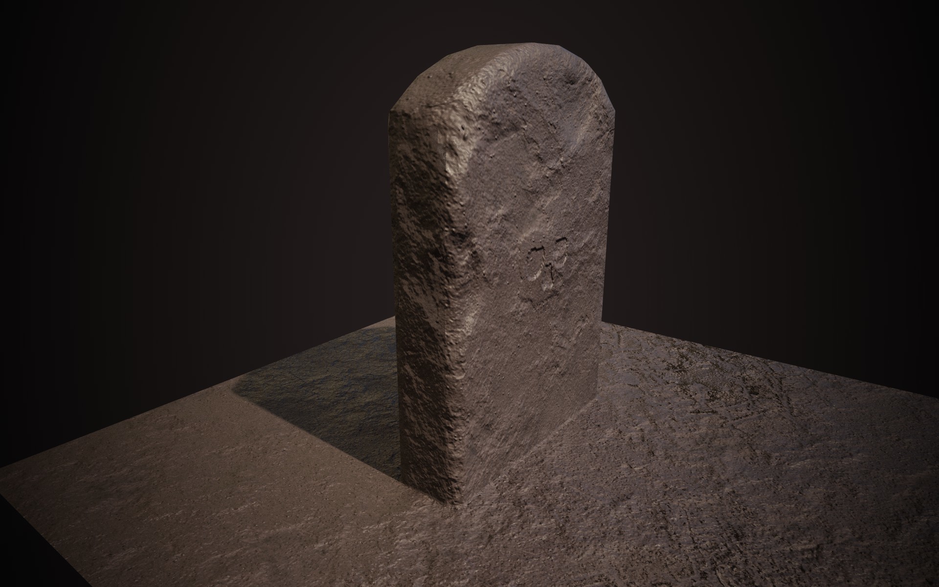 ArtStation - Tombstone Model