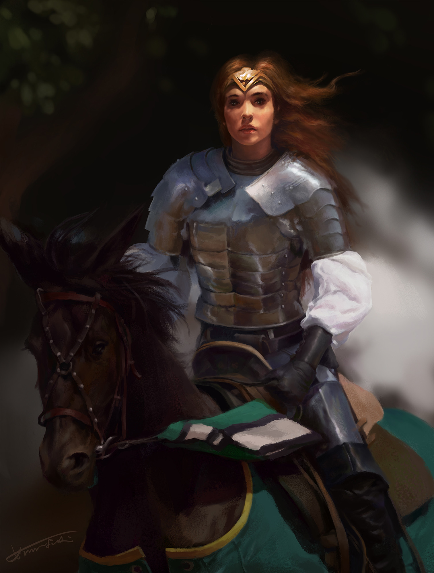 ArtStation - Lady Knight