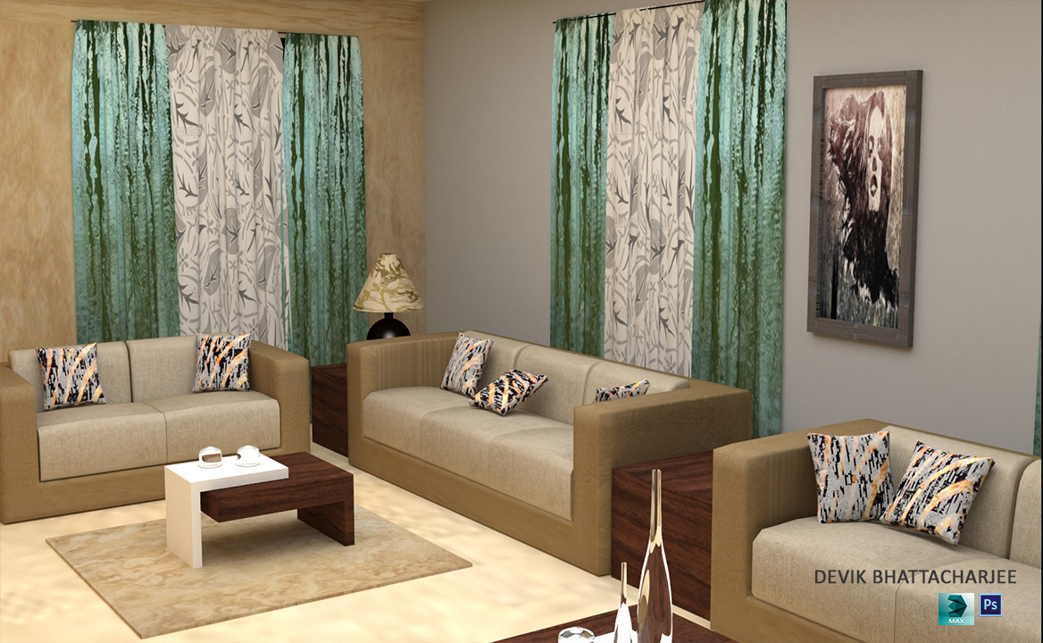 ArtStation - 3d interior room