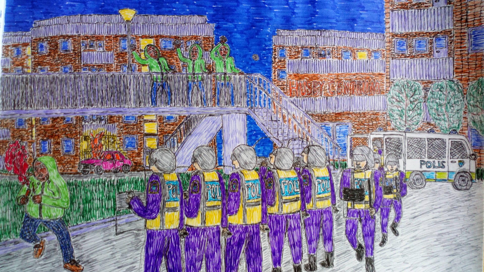 ArtStation - Husby Tumult