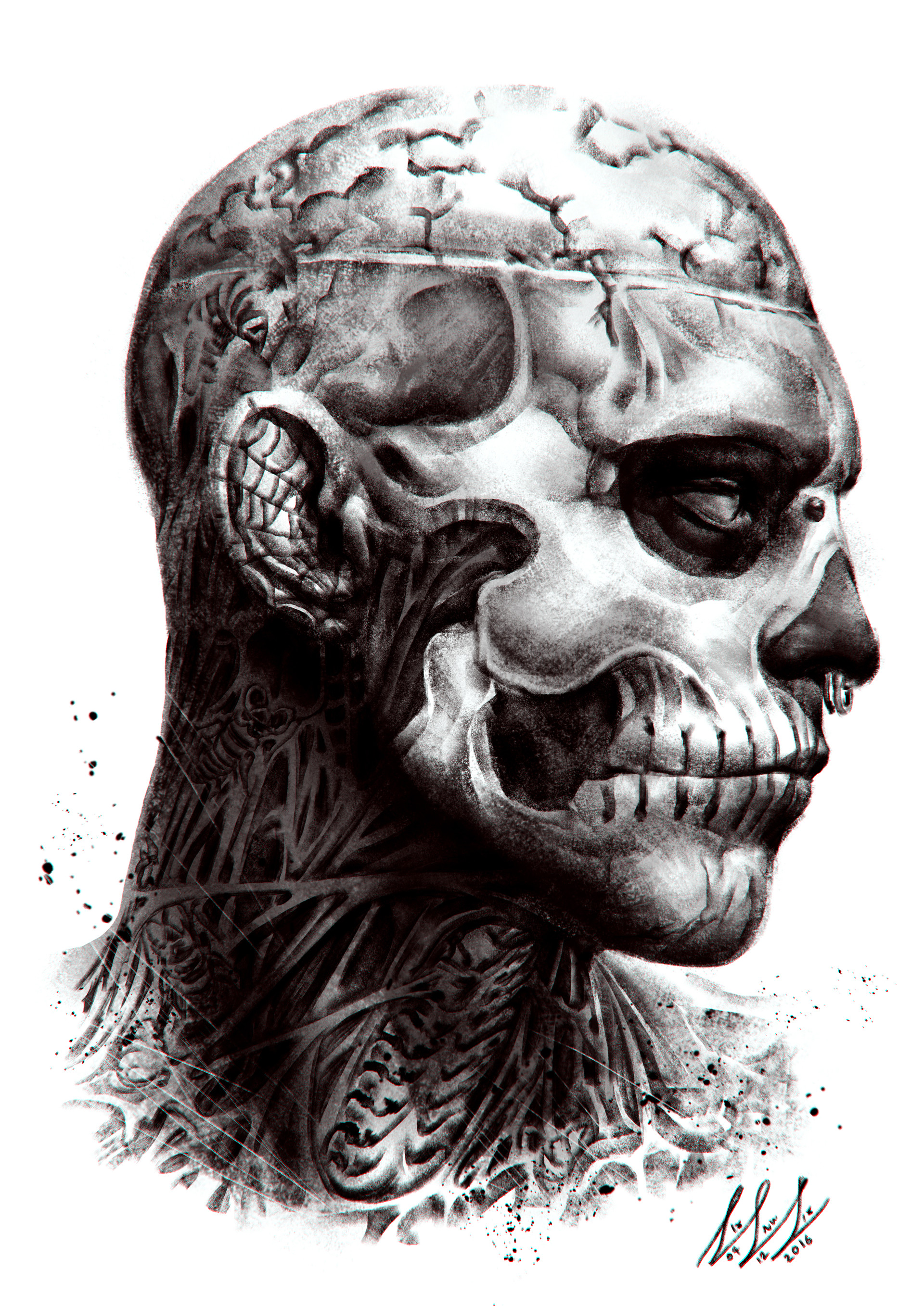 how to draw a zombie boy