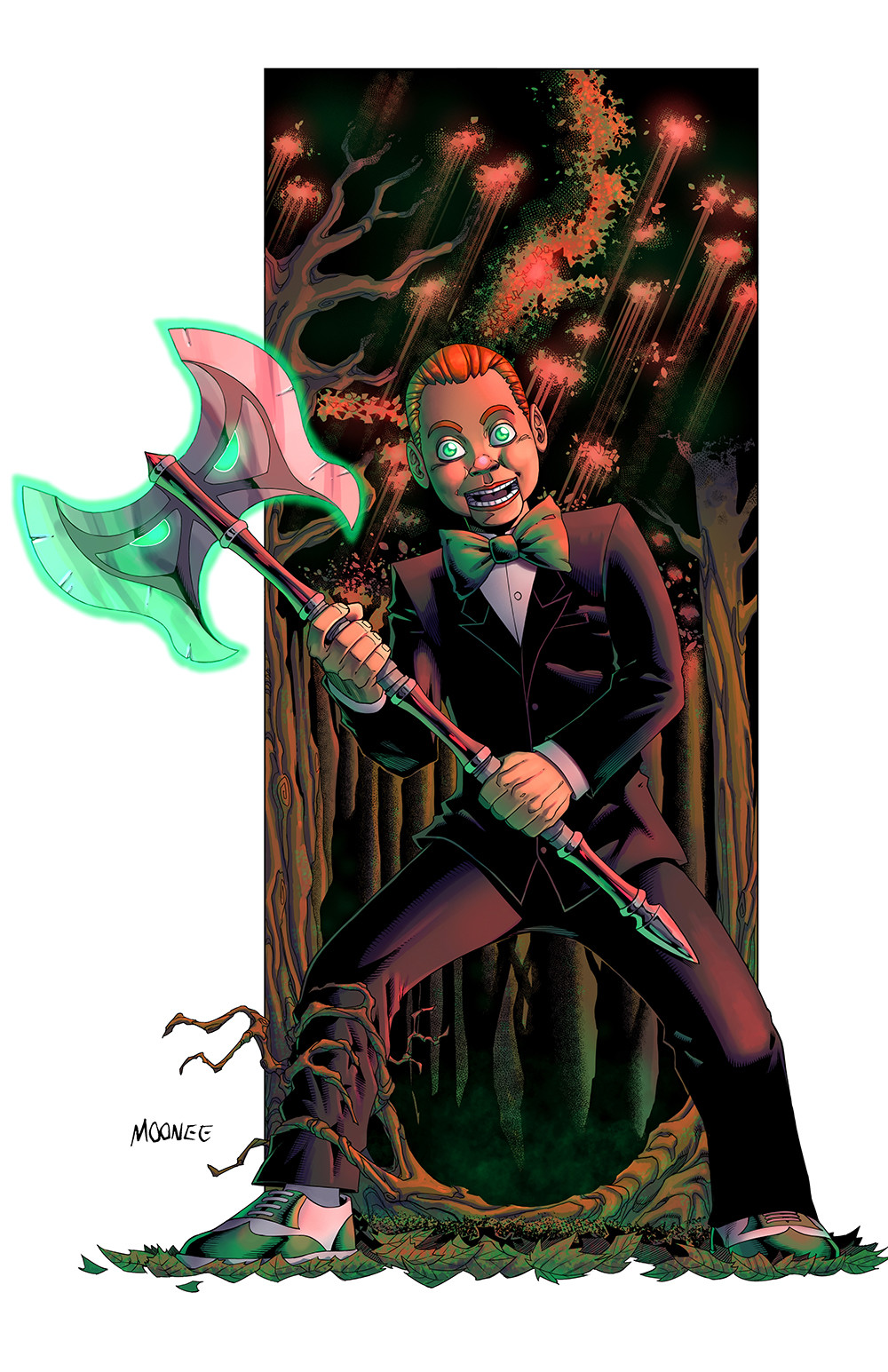 ArtStation - Silvanus OC commission