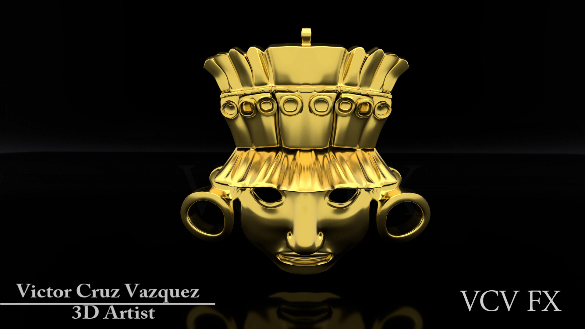 ArtStation - Xipe Totect 3D Model FanArt Sample