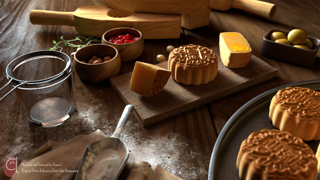 ArtStation - Mooncake Set