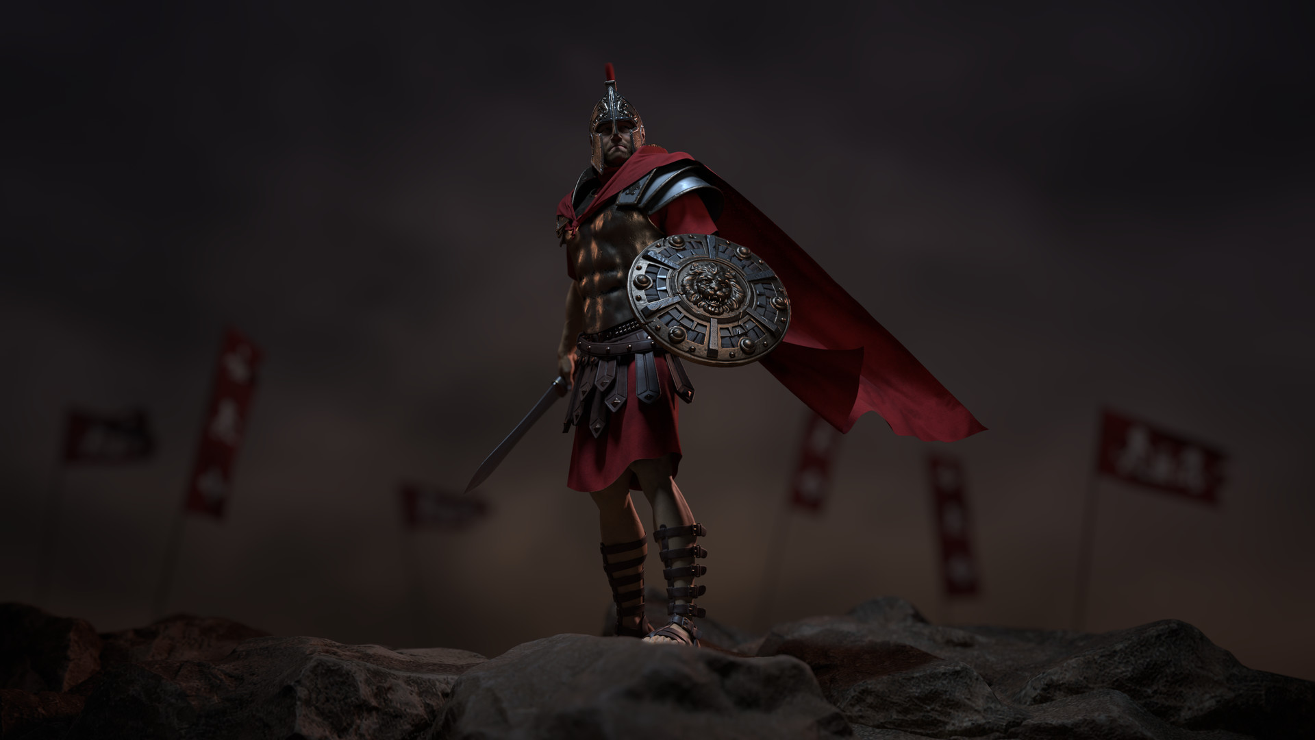 ArtStation - Roman Soldier