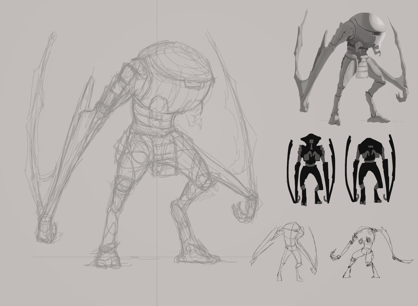 Richard Derteano - Wok - Creature Concept Art