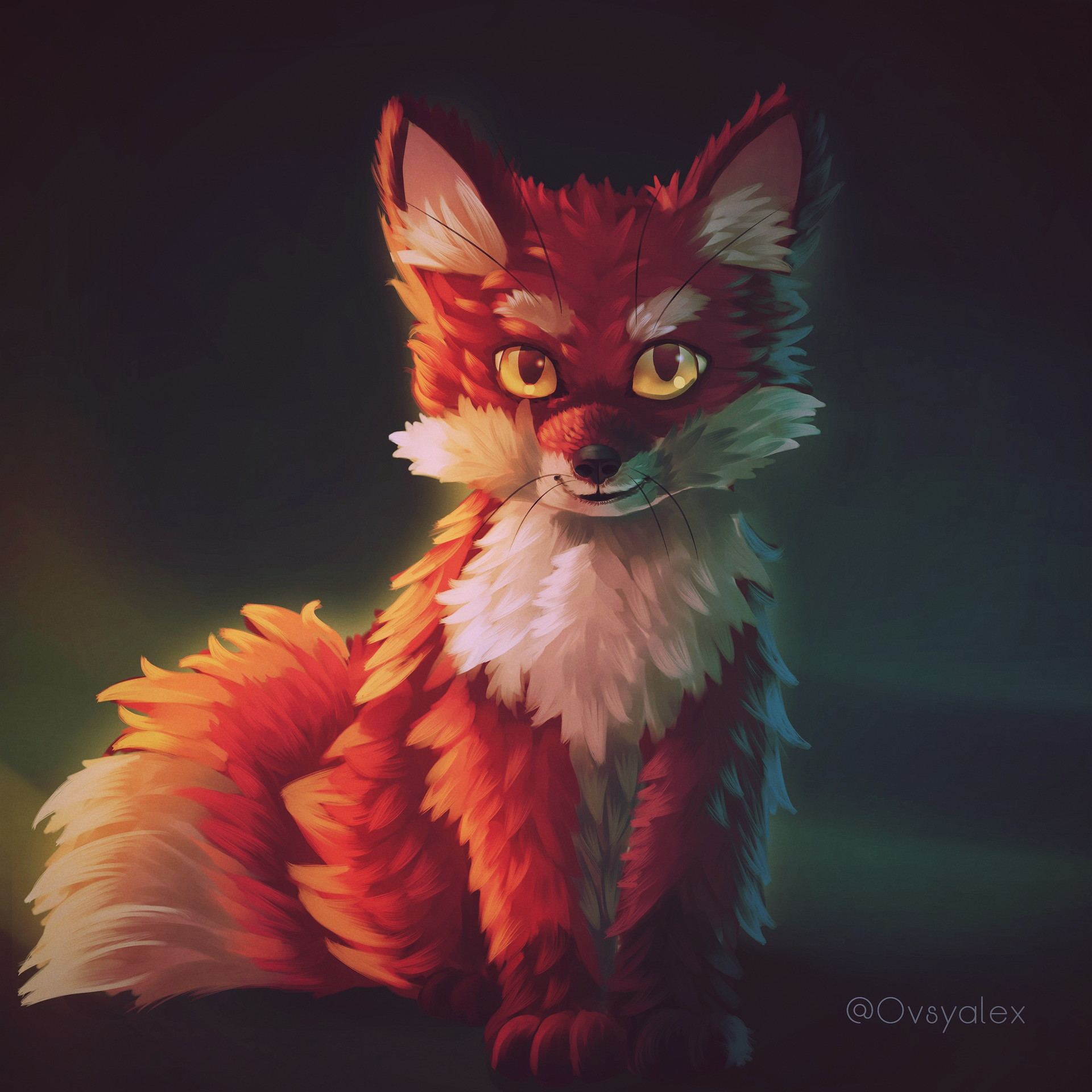 ArtStation - Cute Fox🐾