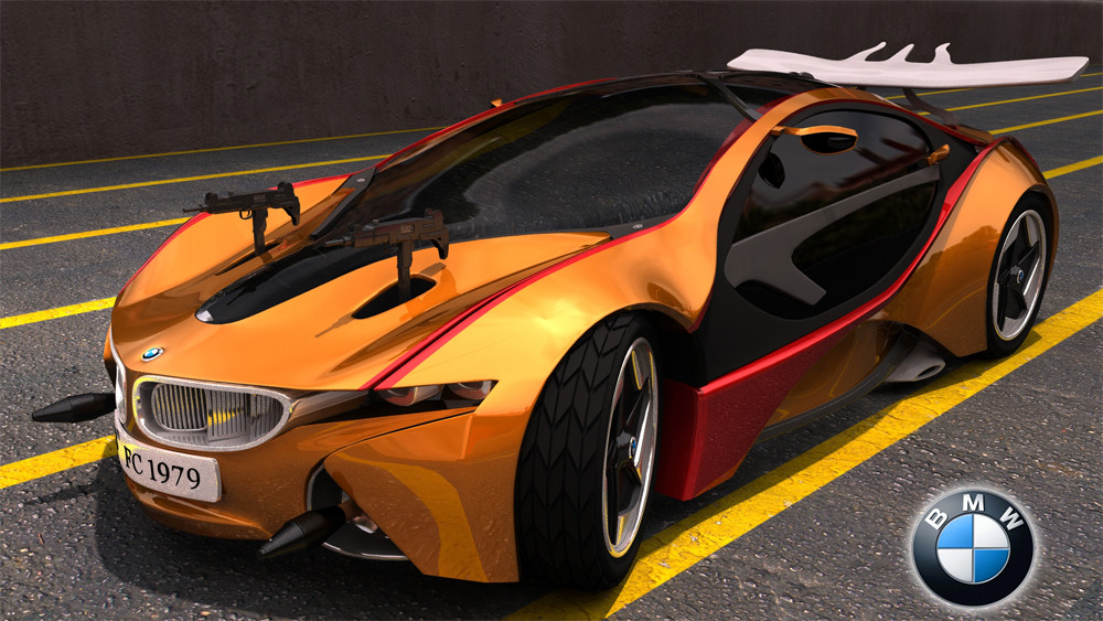 ArtStation - BMW Concept Car
