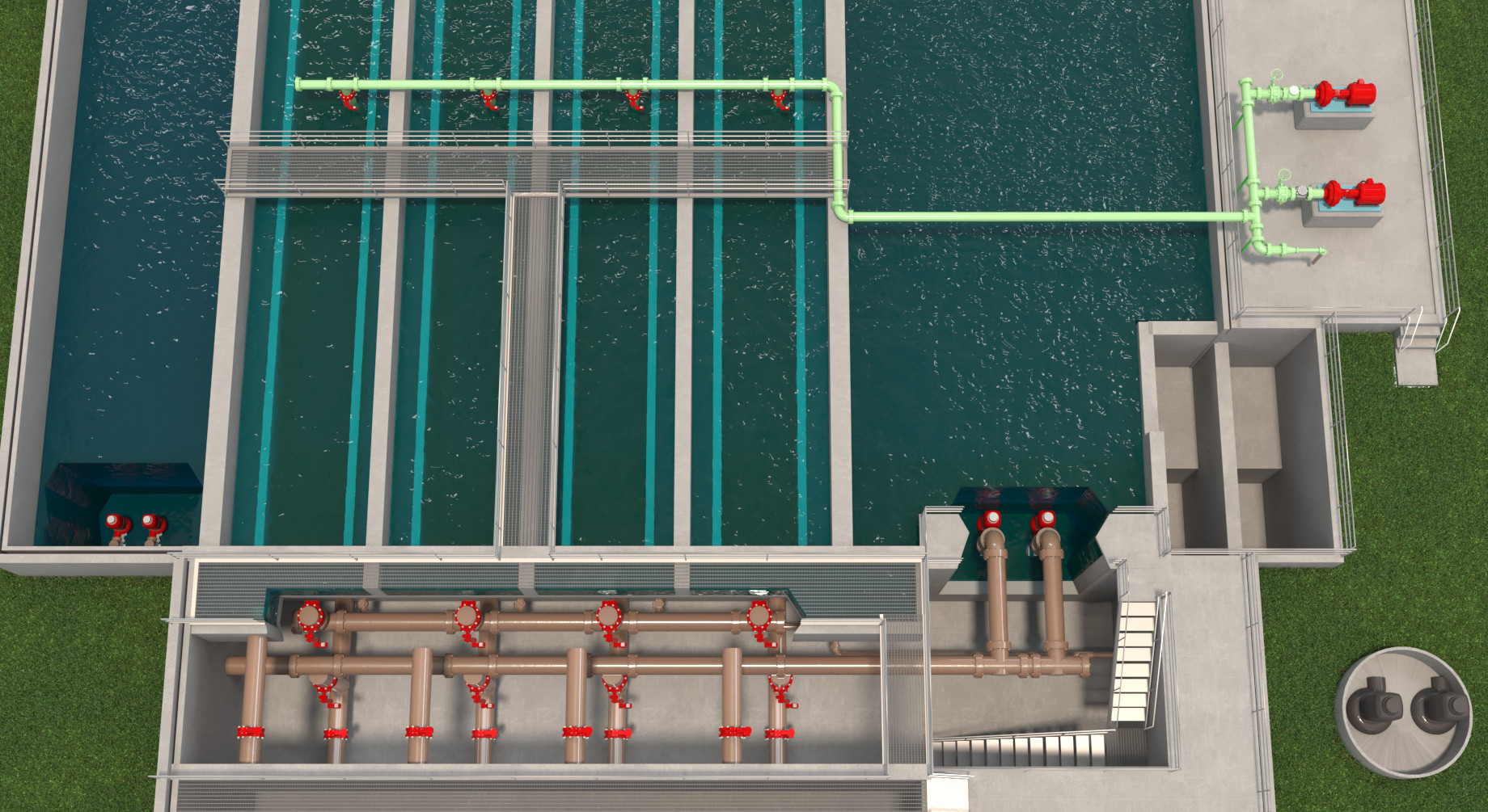 Timothy F Smith - Waste Water Plant Scenes