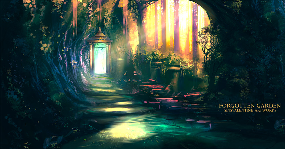 ArtStation - Forgotten Garden