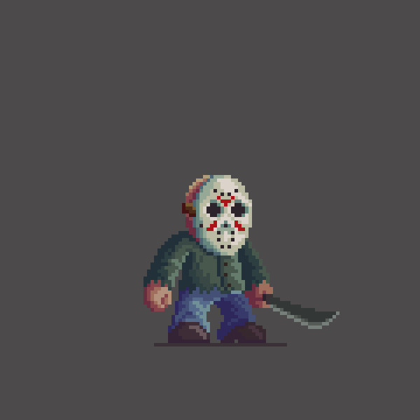ArtStation - Chibi Jason Pixel Art
