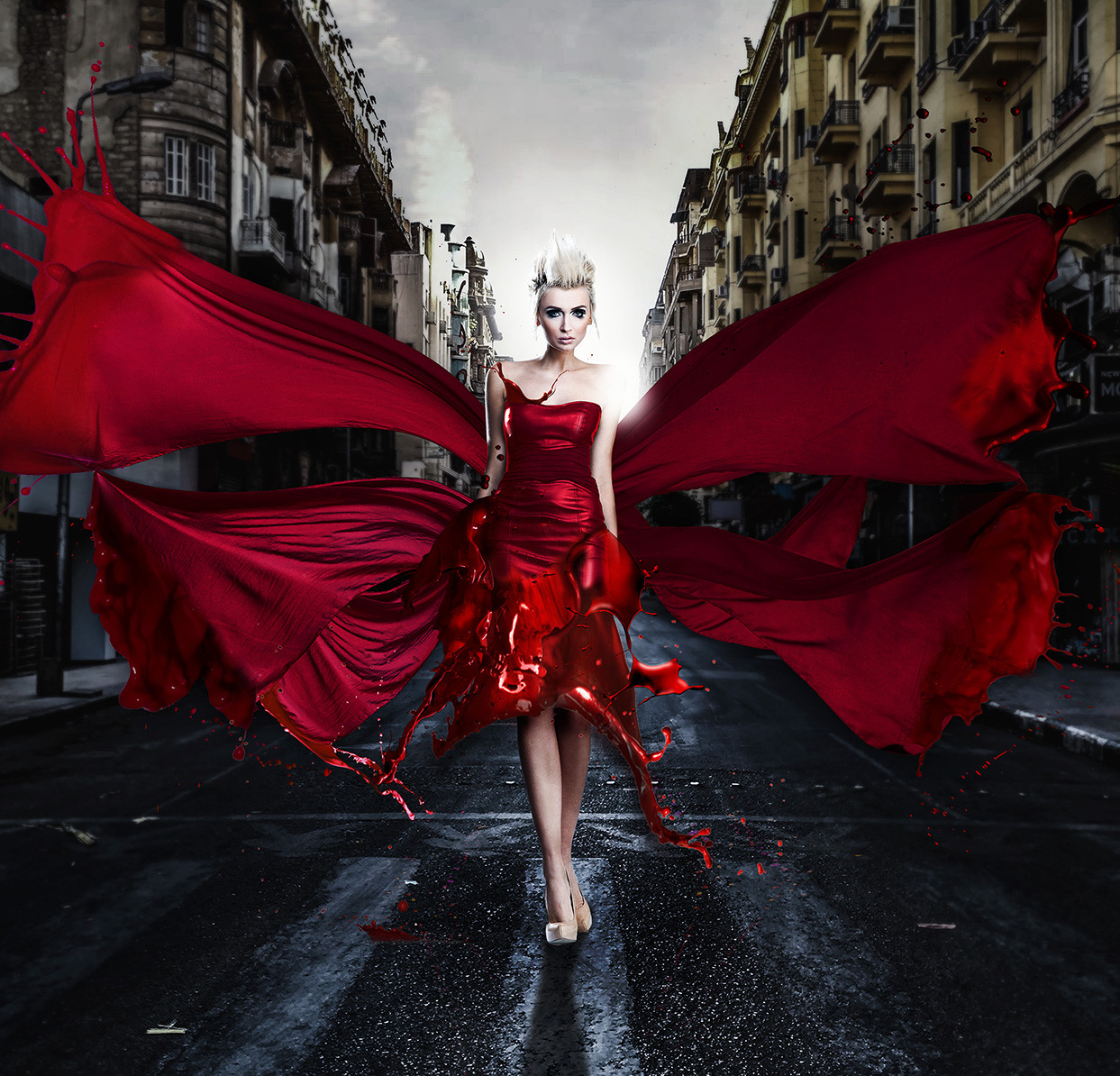 ArtStation - Paint the town Red