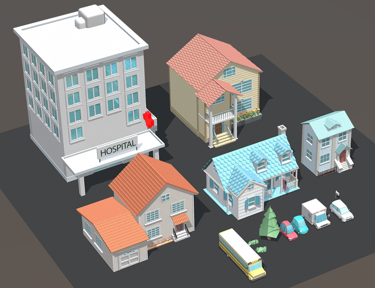 Jay Sanchez - Miscellaneous low-poly