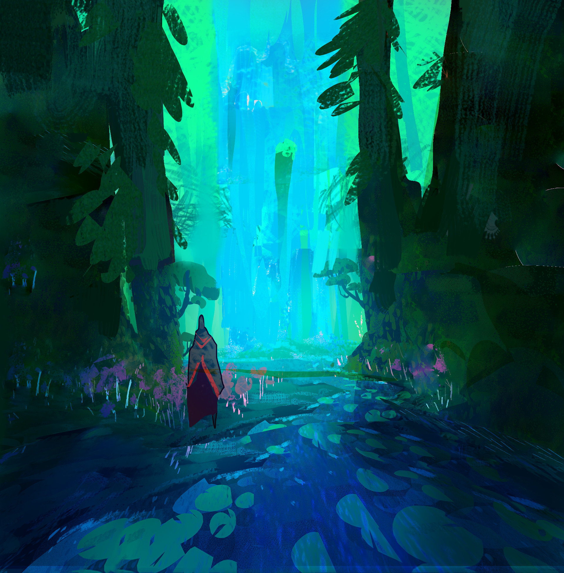ArtStation - Vibrant Forest