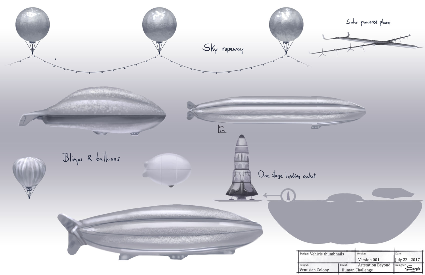 Sergio Botero - A colony on Venus