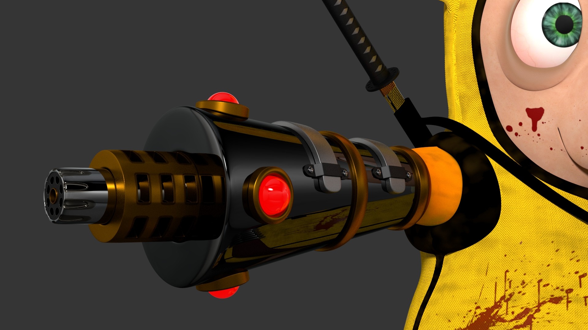 Celest Poh - Kill Bill Inspired Rat