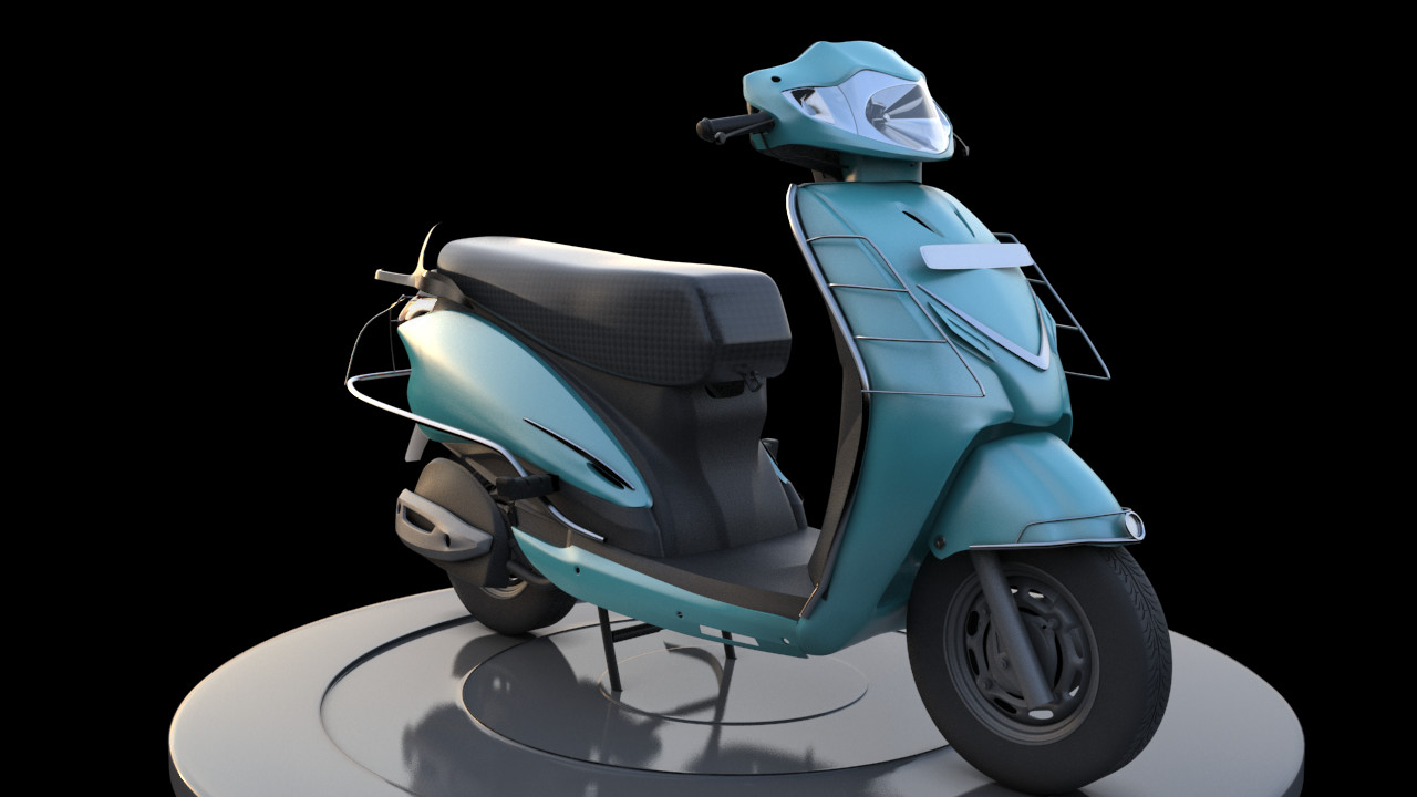 ArtStation - Scooty 3D Model