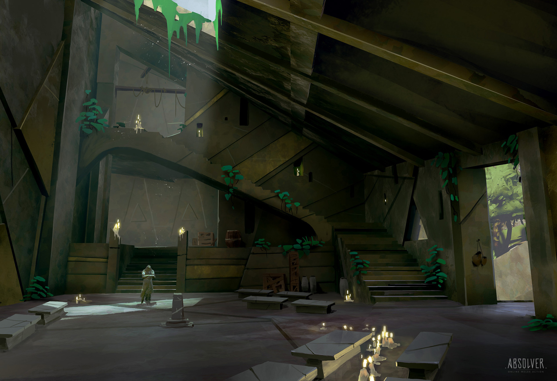 Michel Donze - Absolver - Guidance Bridge Sketches