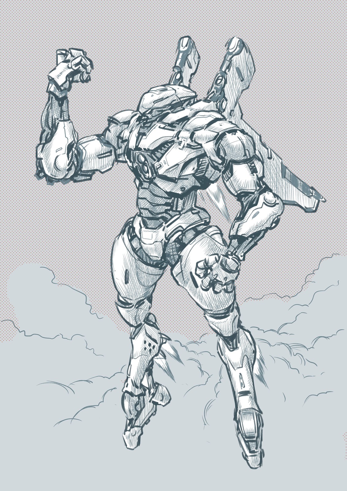 Galan Pang - Mech Concept sketch