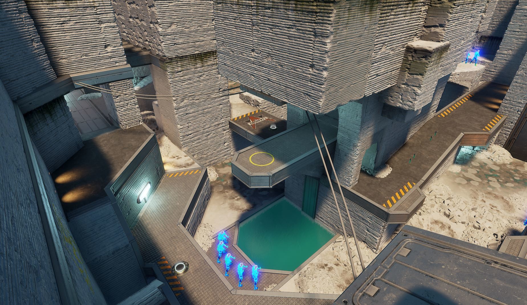 ArtStation - UT4 Nicktest1-Z (Epics map meshed out by Sam)