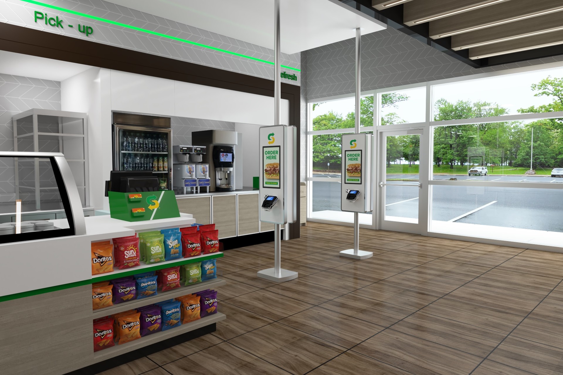 ArtStation - SUBWAY KIOSK