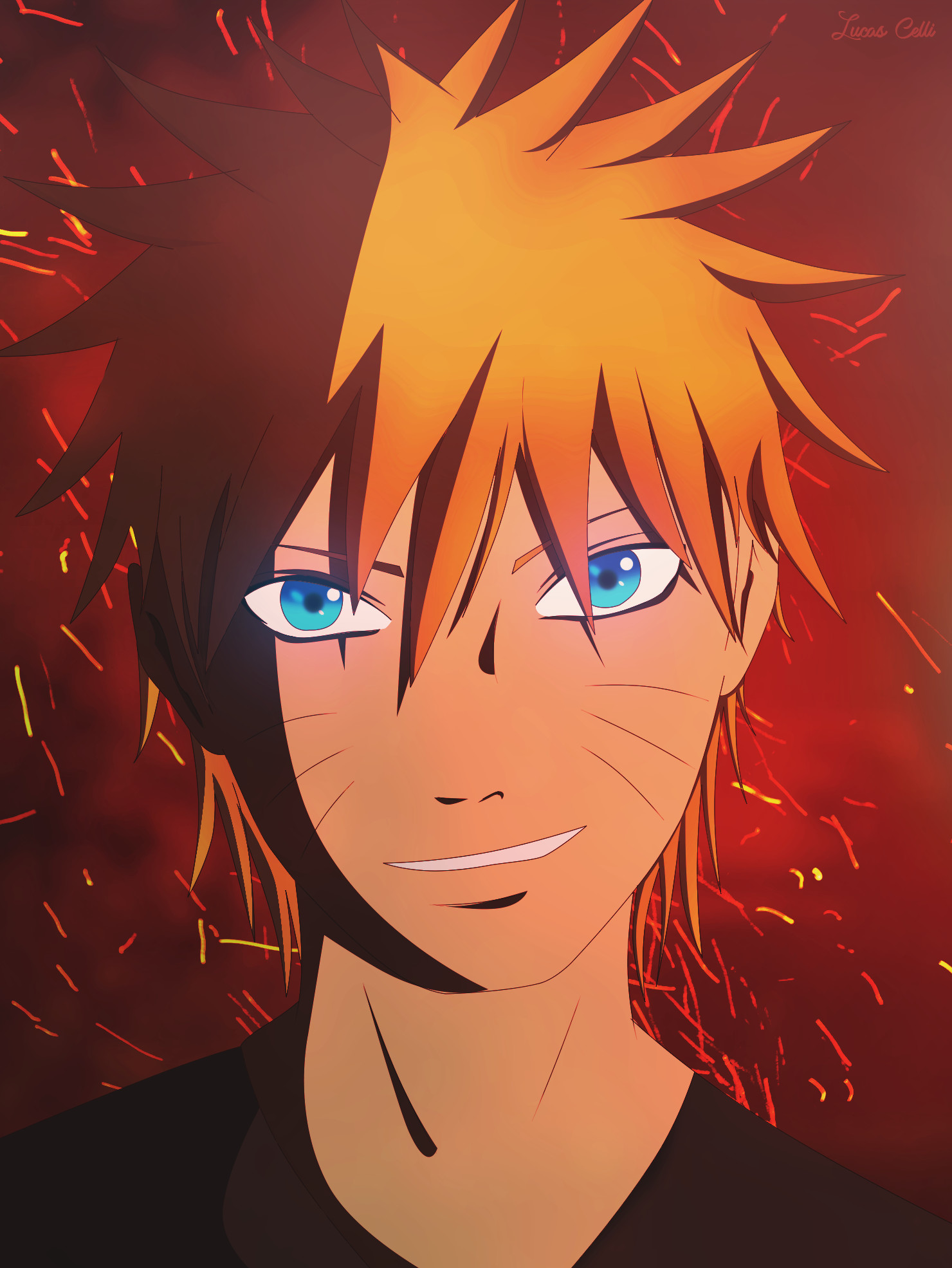 ArtStation - Naruto Uzumaki Smile