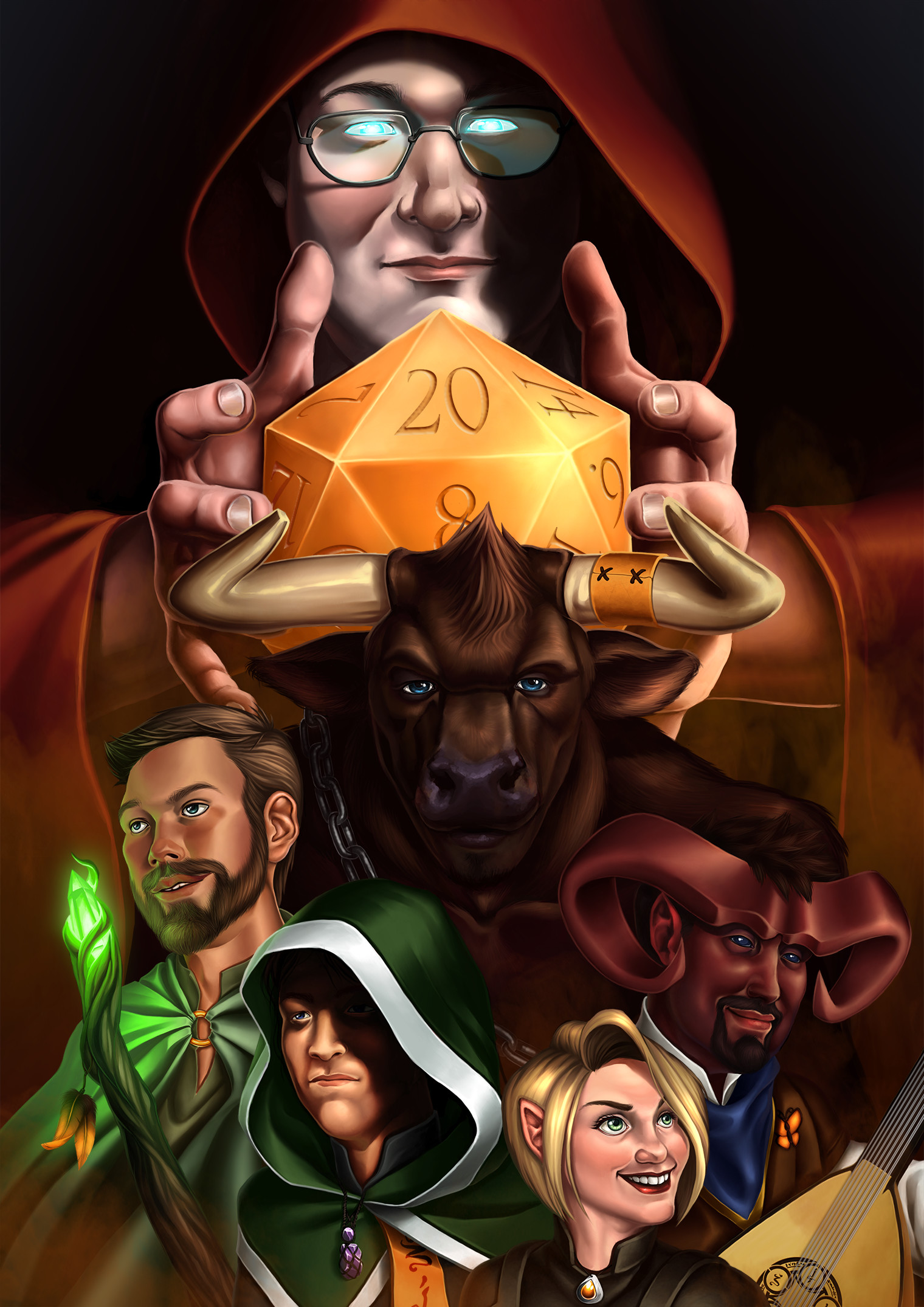 ArtStation - D&D Group Commission