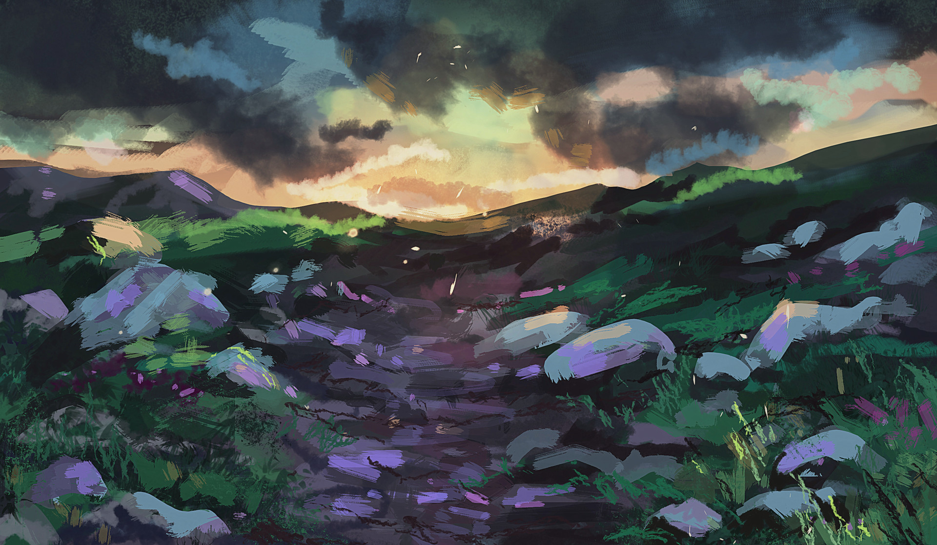ArtStation - Landscape Speed paint