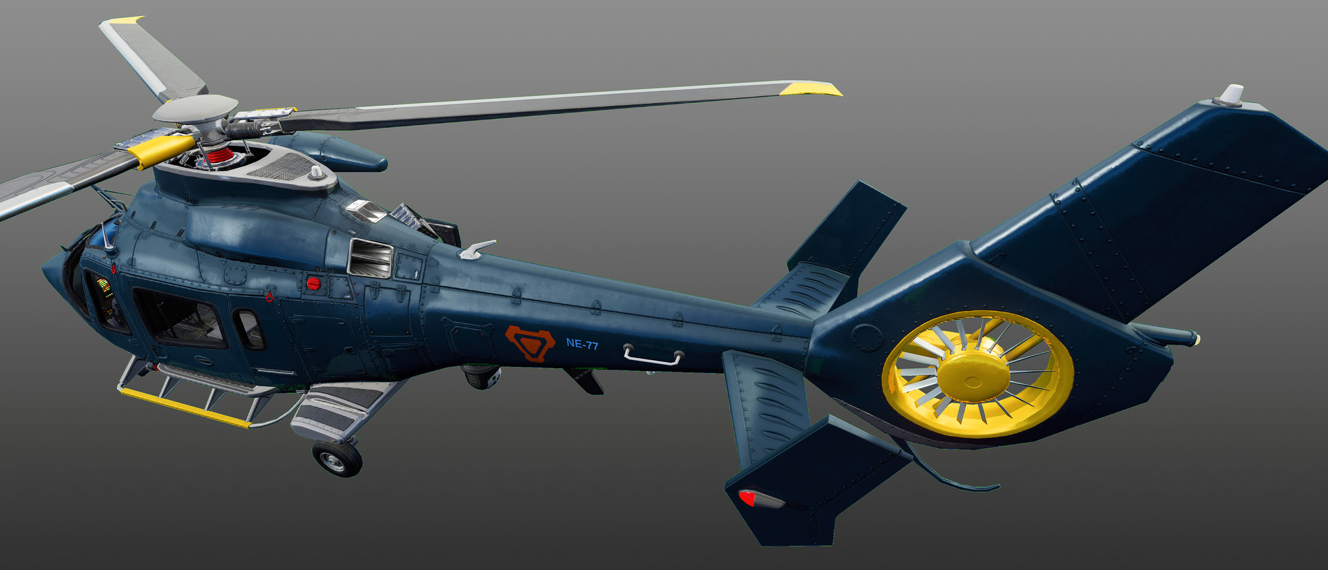 Desmond Walsh - Jurassic World Evolution - ACU Helicopter