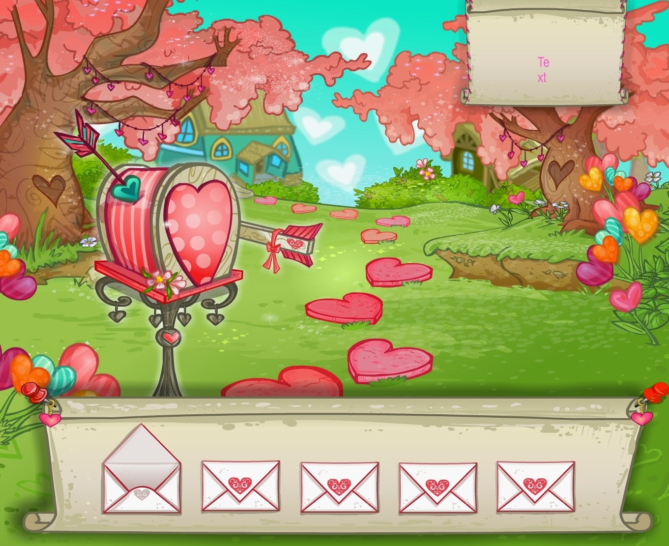 ArtStation - Valentine's Day Event game