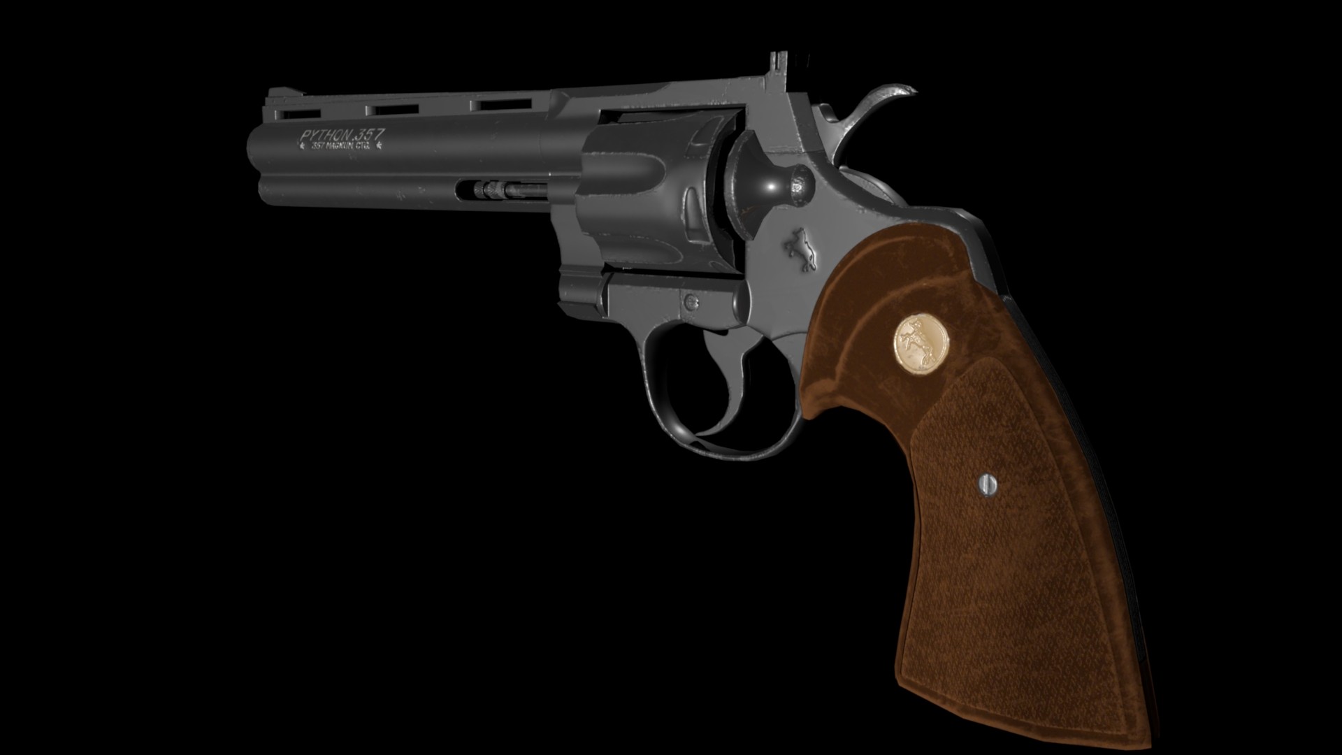 ArtStation - Colt Python 357 Magnum