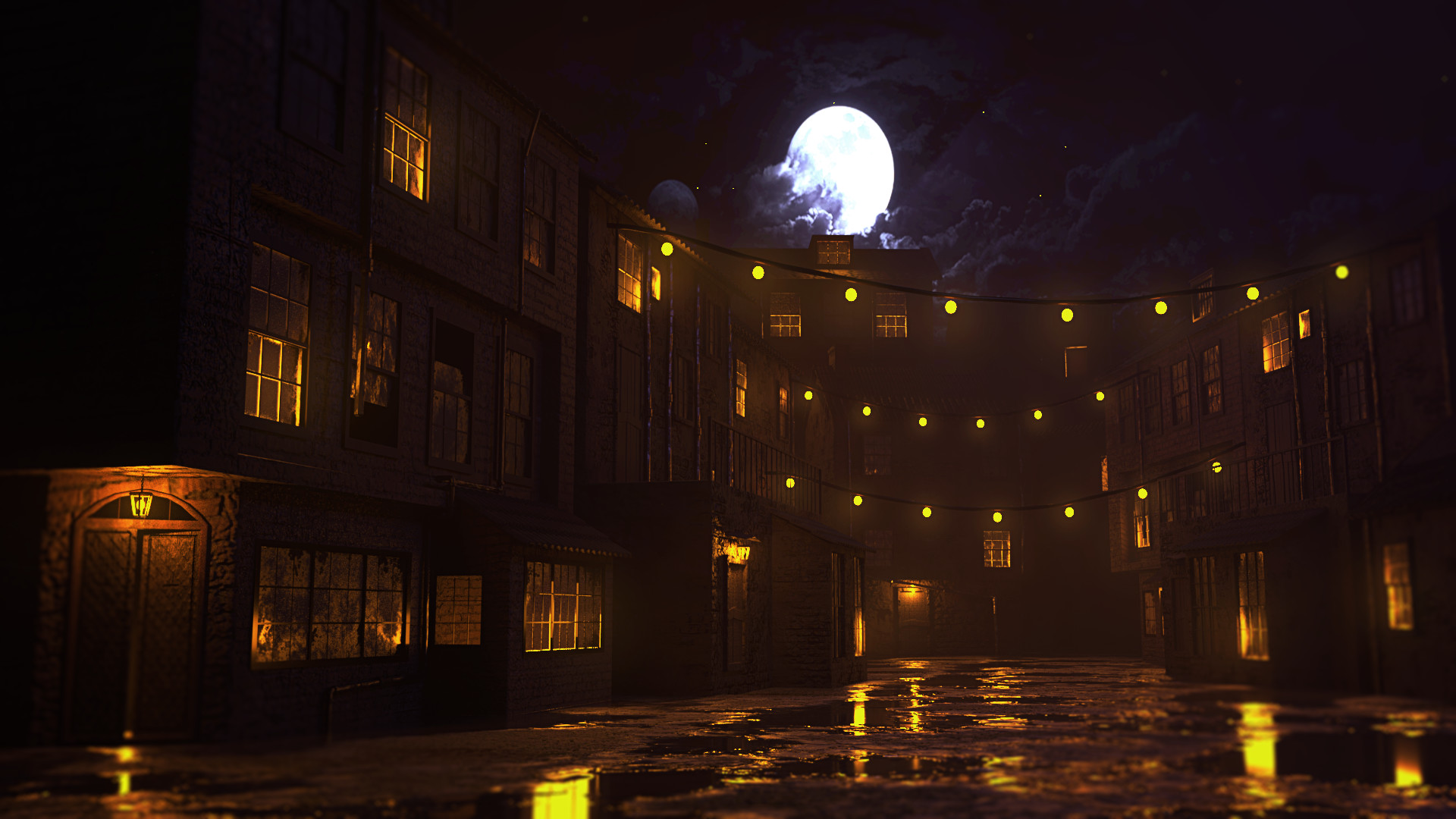 ArtStation - Warm Night~