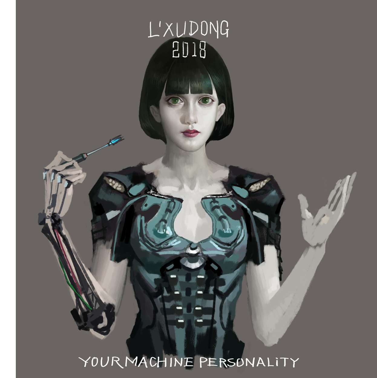 ArtStation - Machine girl