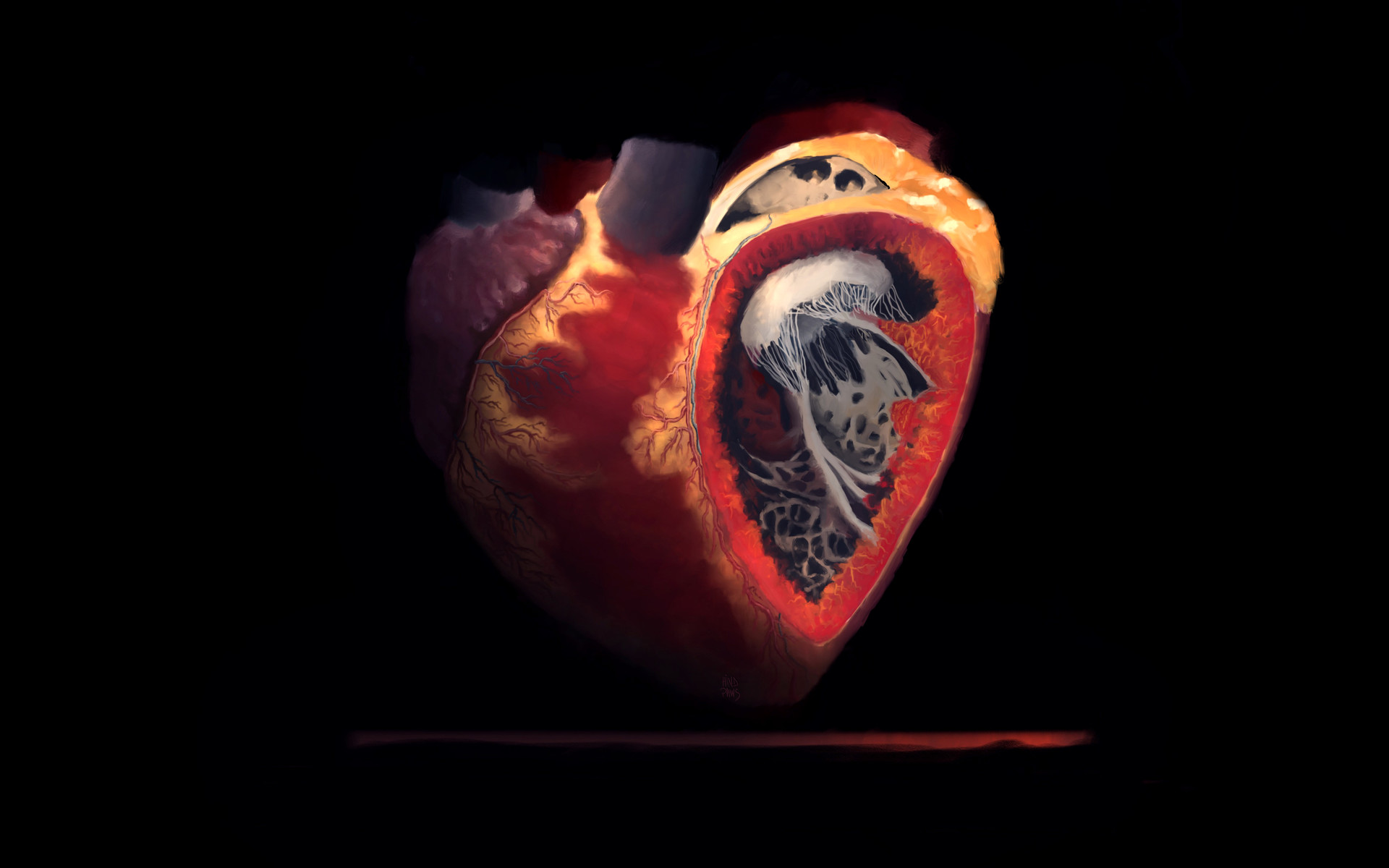 ArtStation - Heart-Shaped Heart