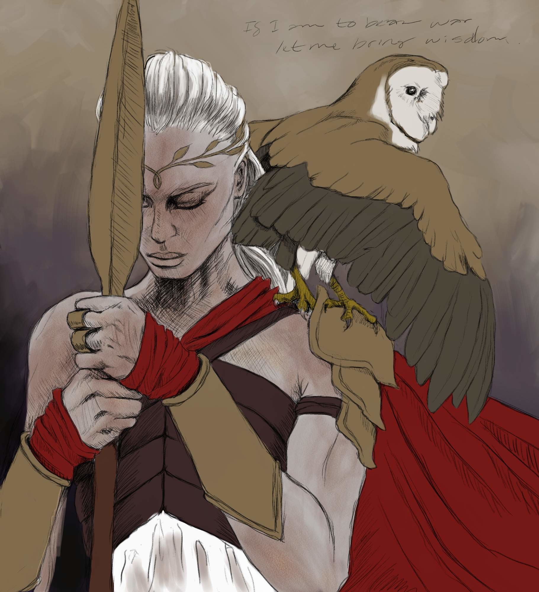 Simone Thomson - Minerva and the Weight of War