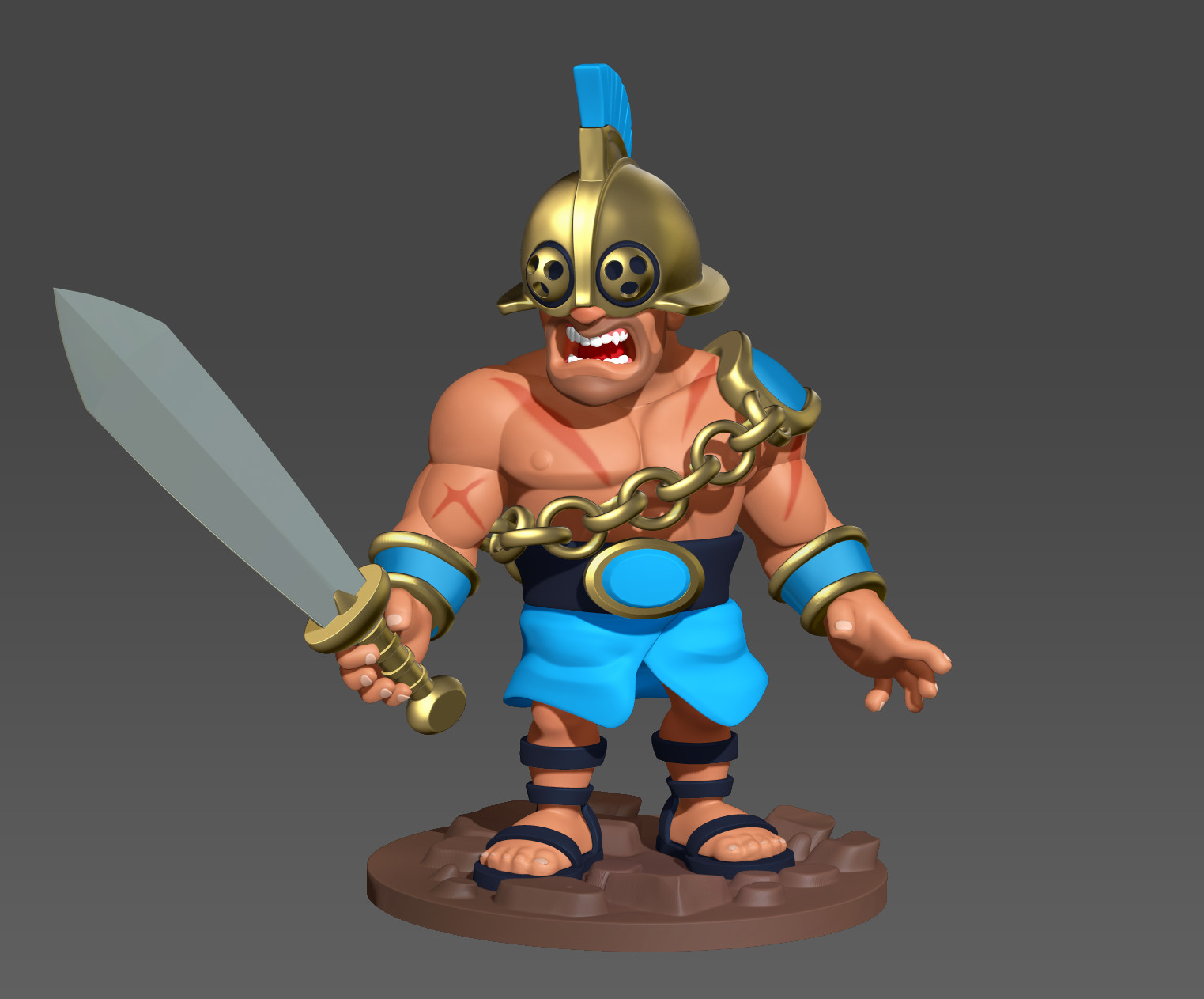 ArtStation - Gladius Warrior of 1000 Battles