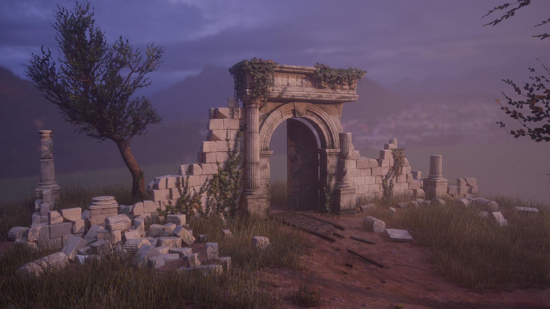 Shaurya Shettigar - Roman Ruins Asset Breakdown.