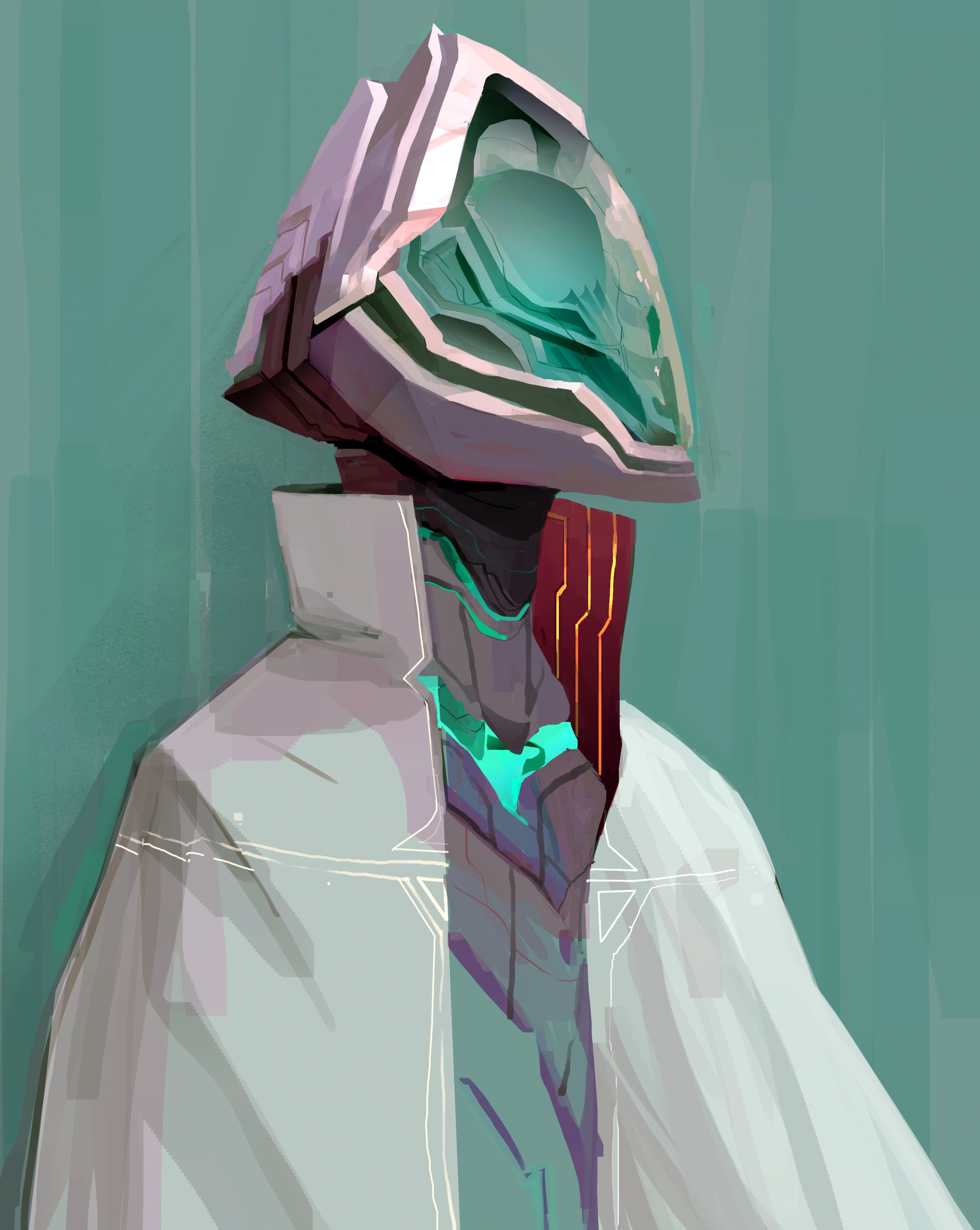 ArtStation - Glass face