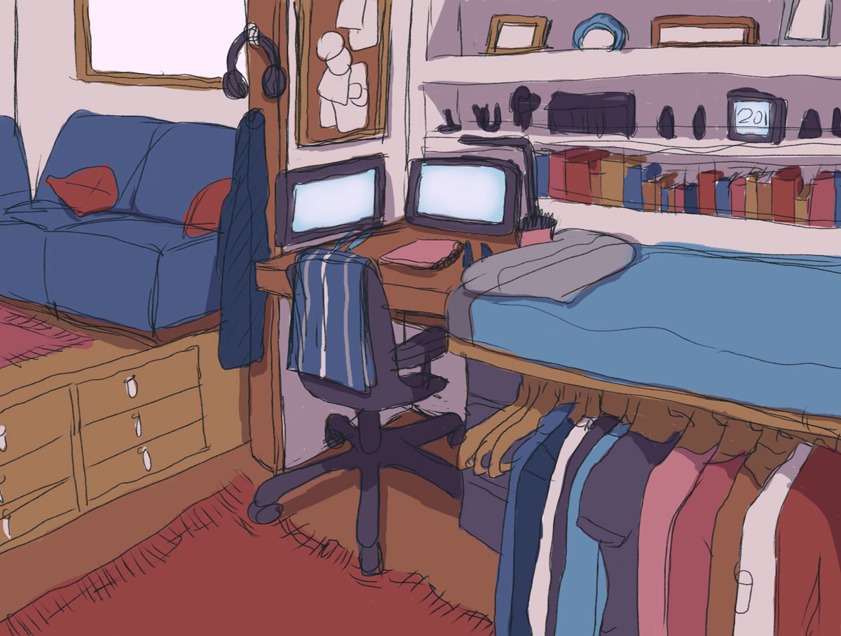 ArtStation - Room Sketches