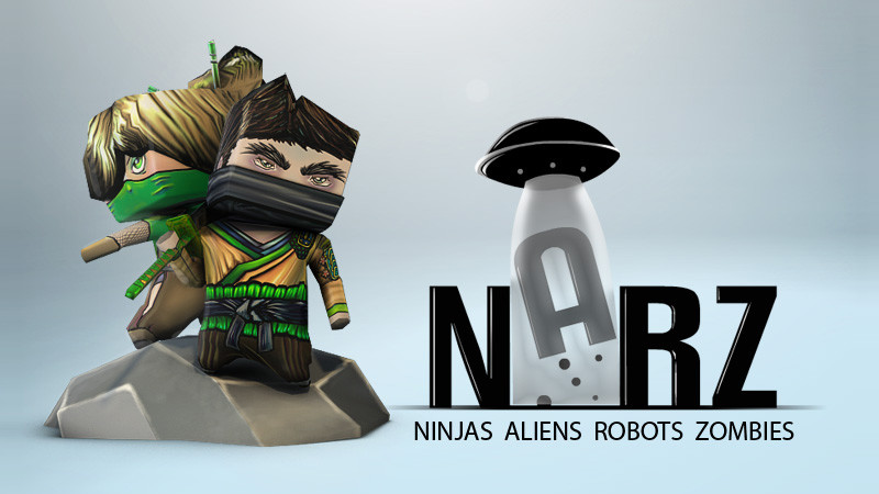 ArtStation - NARZ - NINJAS. ALIENS. ROBOTS. ZOMBIES.