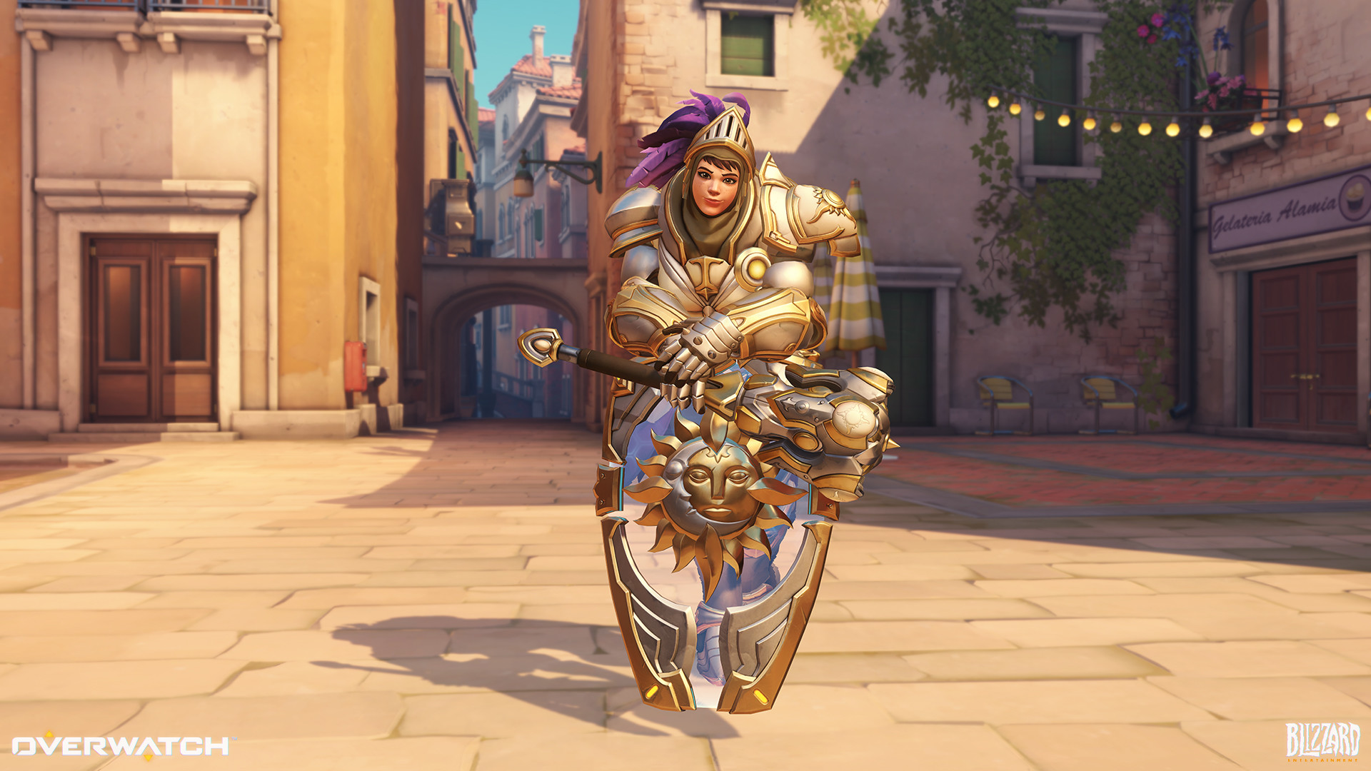 John Gotch - Overwatch - Brigitte Sol Flail & Shield