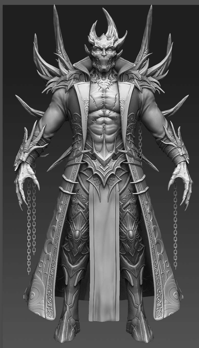 ArtStation - Evil spirit