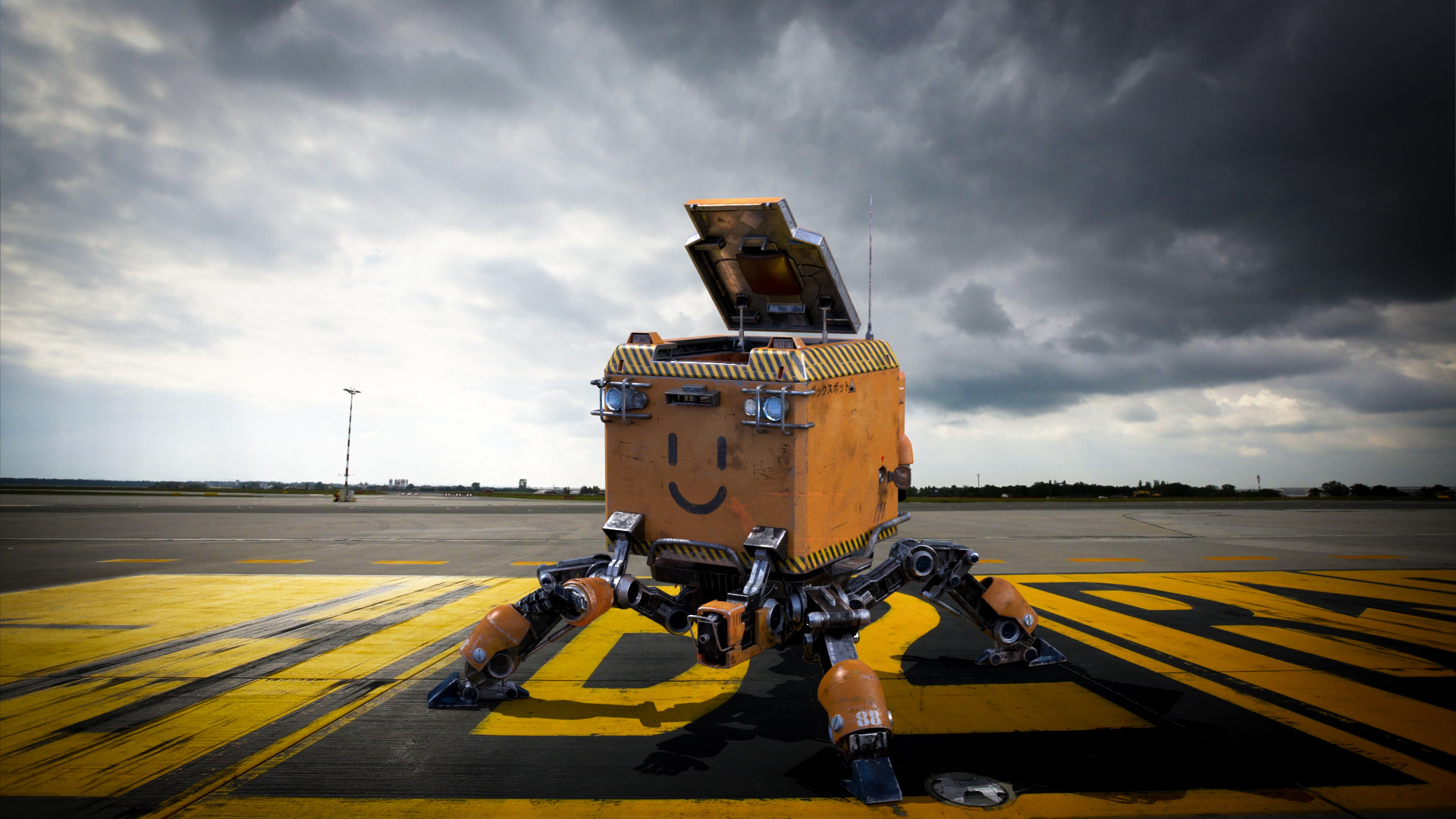 ArtStation - box_bot_3D