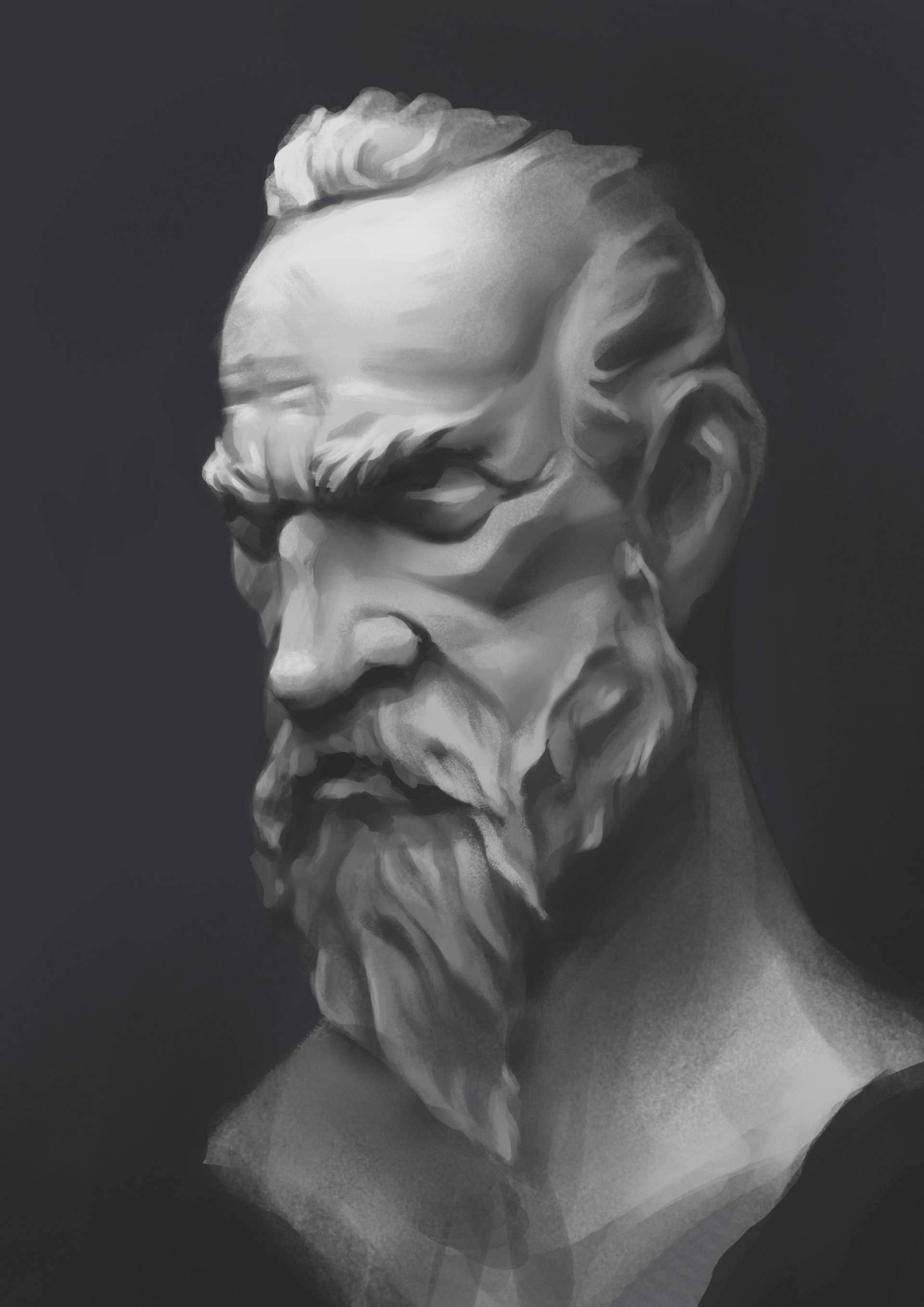 ArtStation - bearded man