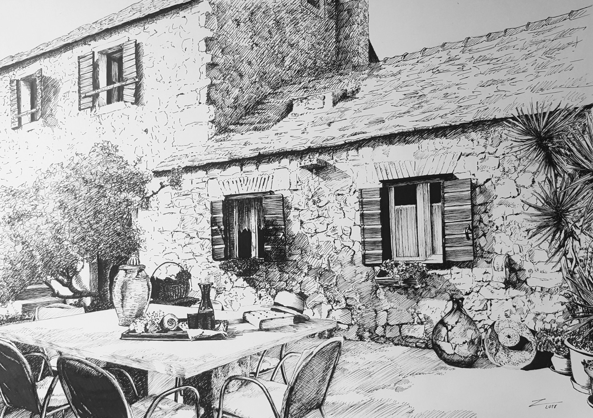 ArtStation - Stone house