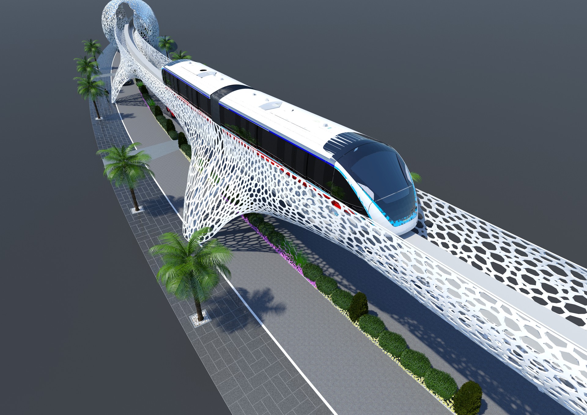 ArtStation - Metro Visualization