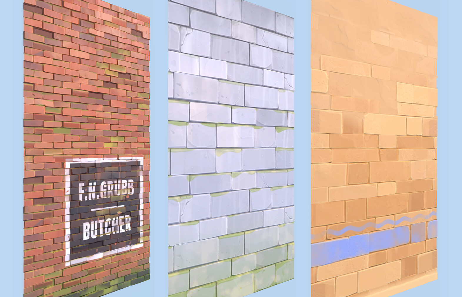Tom Berridge - Stylized Brick Substance
