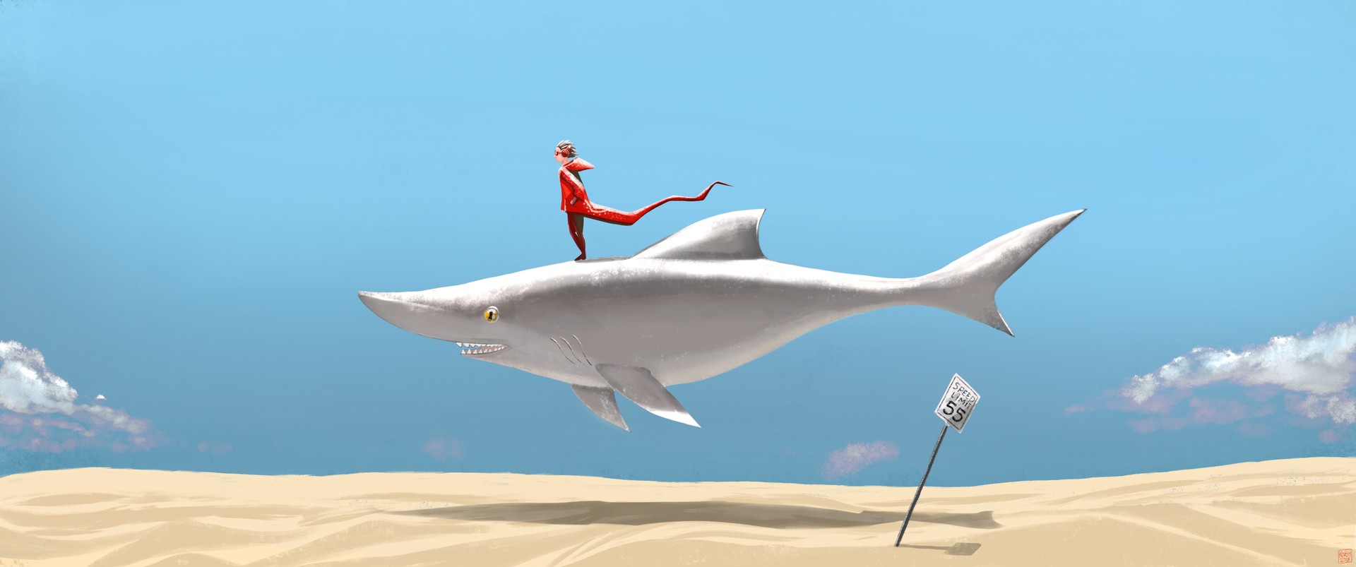 ArtStation - Desert Shark